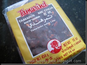 Simply June: Tamarind Prawn/Shrimp (Assam Prawn)